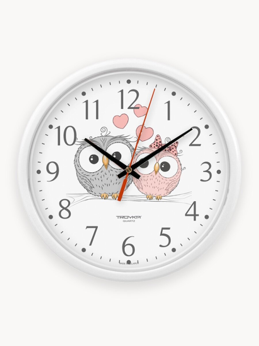 Настенные часы Troykatime "Тройка"