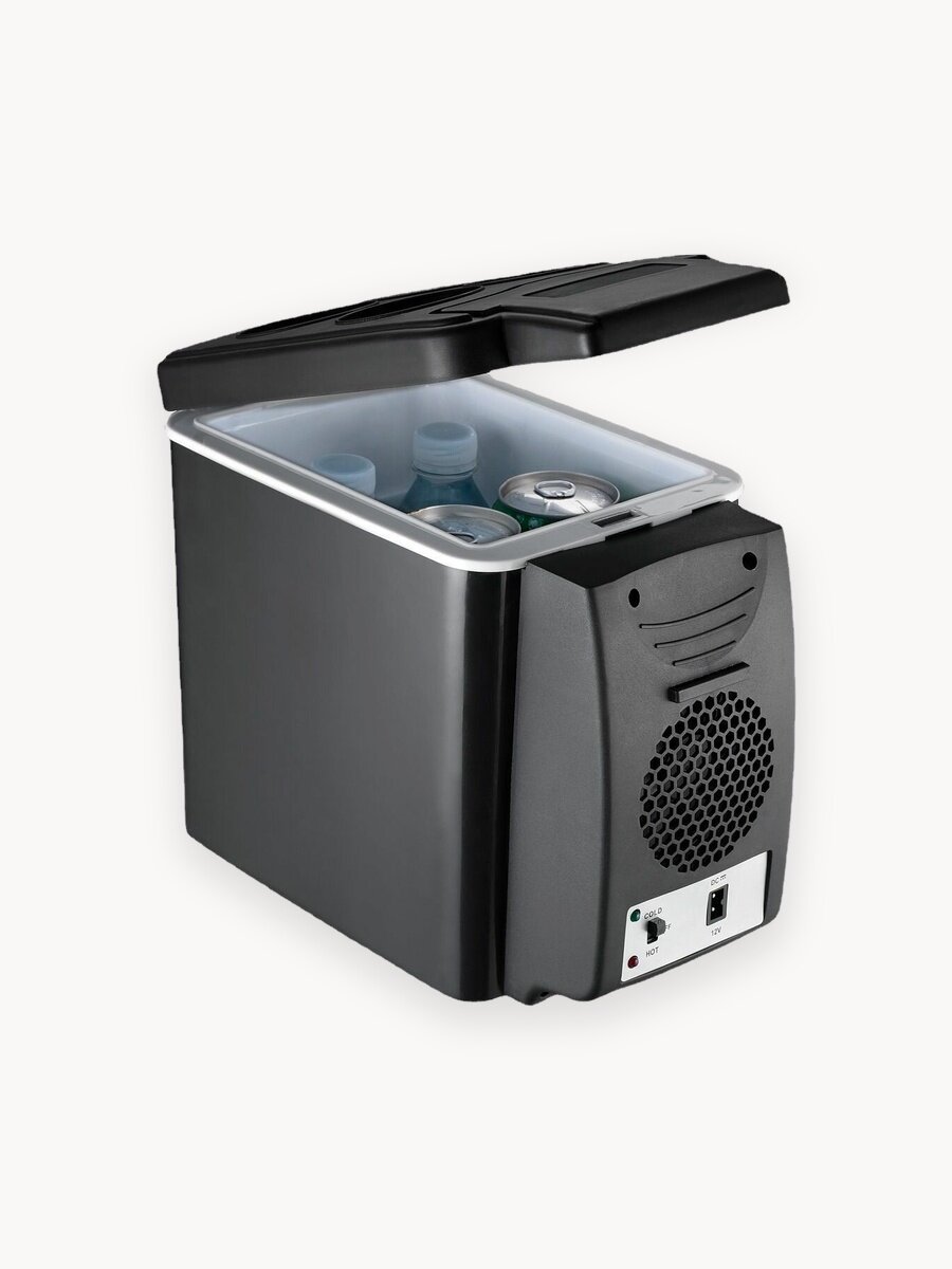 Автомобильный холодильник, 12 В, 6 л, 32x27x17,5 см