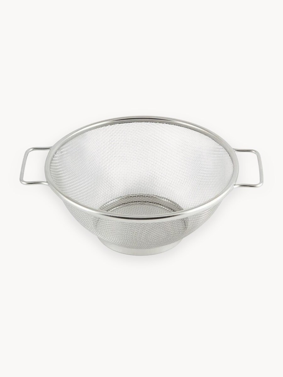 Дуршлаг MALLONY Macaroni 985513, с ручками, нерж. сталь, d-22 см