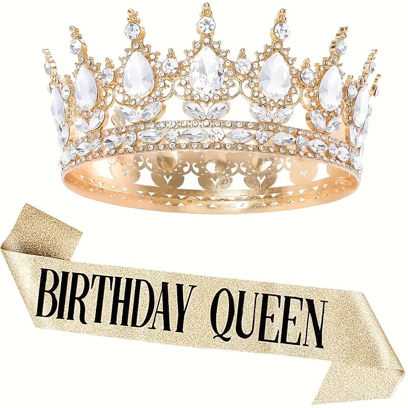 Набор для дня рождения "BIRTHDAY QUEEN" White