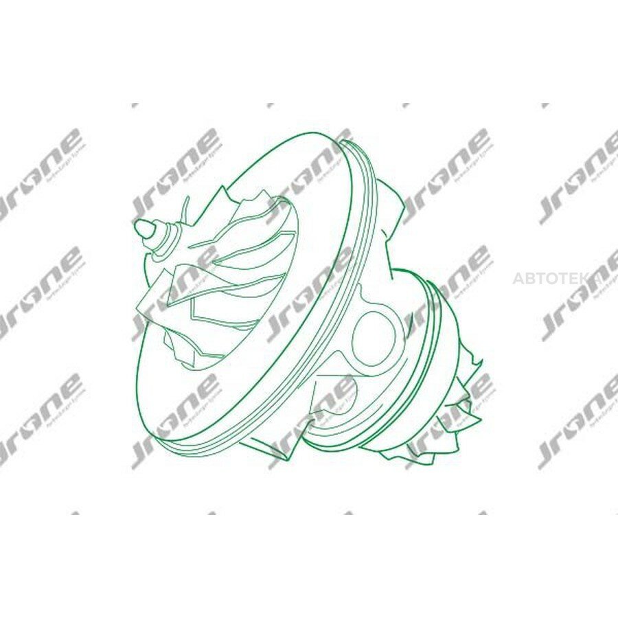 Турбокомпрессор AUDI/VW TT 1.8L -00 JRONE 8B03400B98