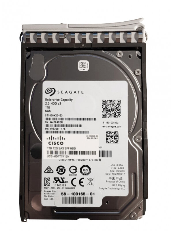 Жесткий Диск Cisco 58-100165-01 1Tb 7200 SAS 2,5" HDD
