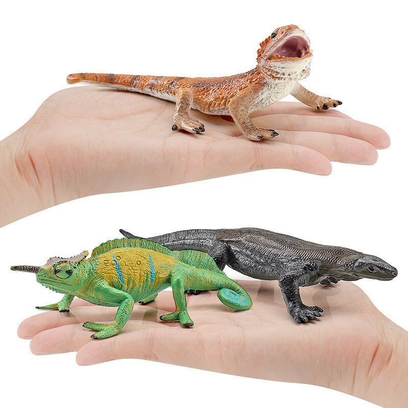 Фигурка charming static chameleon and lizard models, набор, 92 г