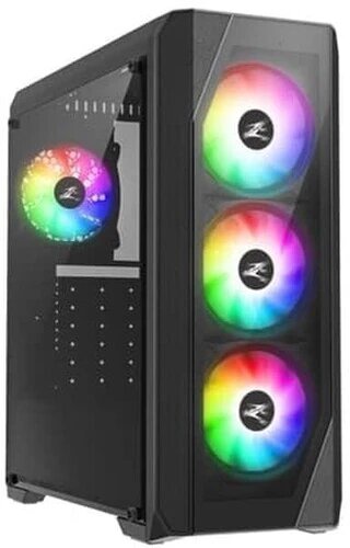 N5 TF / Корпус ZALMAN N5 TF черный [Mid-Tower, Micro-ATX, Mini-ITX, Standard-ATX, USB 2.0 Type-A, US