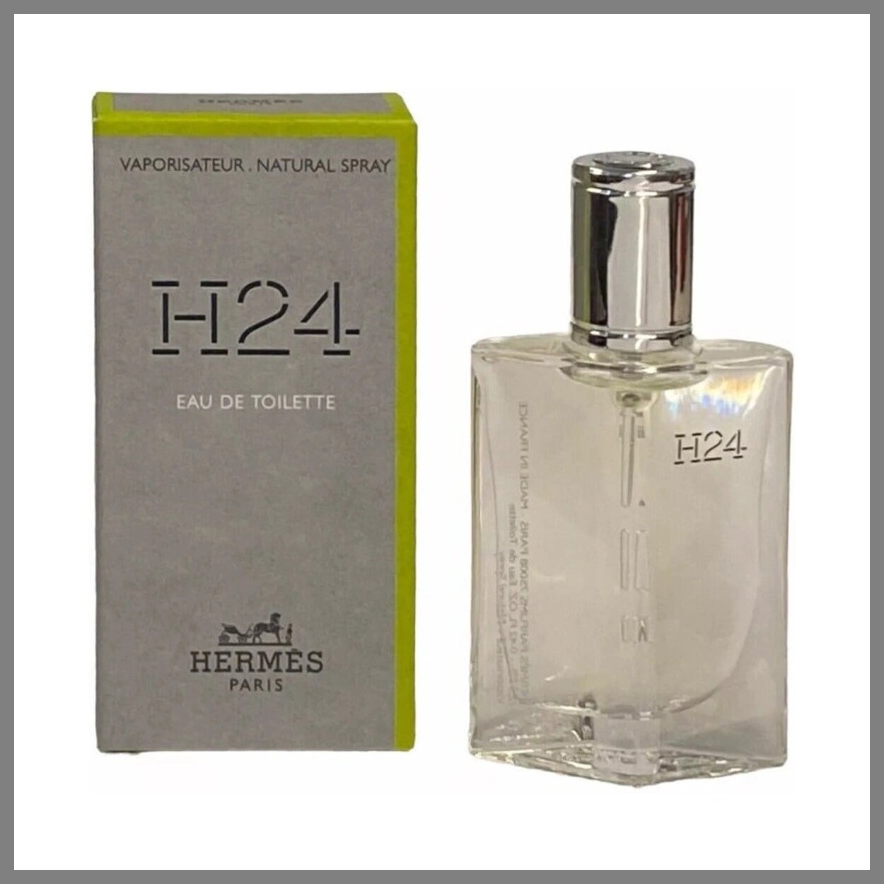 Hermes H24 туалетная вода 12,5мл, палисандр, скларен, мужской