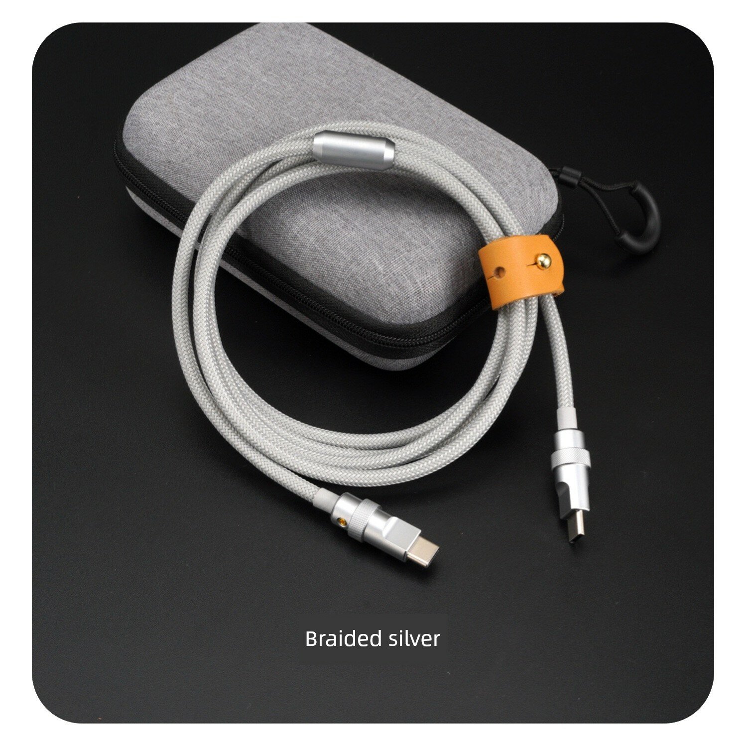 Кабель GeekCable подходит для мобильных телефонов и ноутбуков Apple и Samsung, кабель для зарядки PD3.1, Type-C на