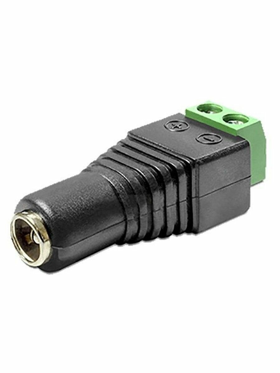 AVC-DC-FT - разъем питания гнездо 2,1х5,5 с клеммной колодкой под винт (50 шт.)