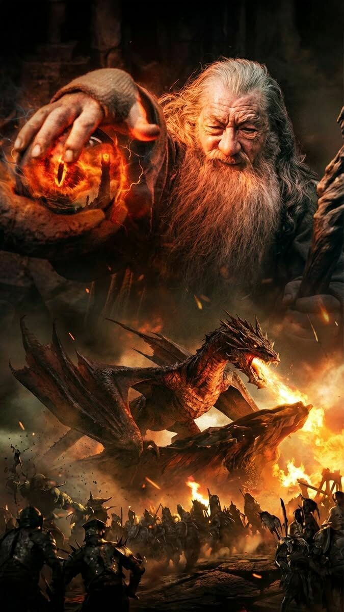 Алмазная Мозаика "Властелин Колец" 30X40 См Алмазная Вышивка / Картина Стразами Подарков / Украшения