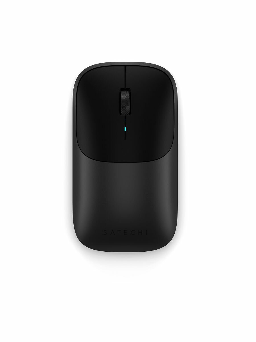 Беспроводная компьютерная мышь Satechi Slim EX Wireless Multi-Mode Mouse BT&GHz. Цвет: черный космос