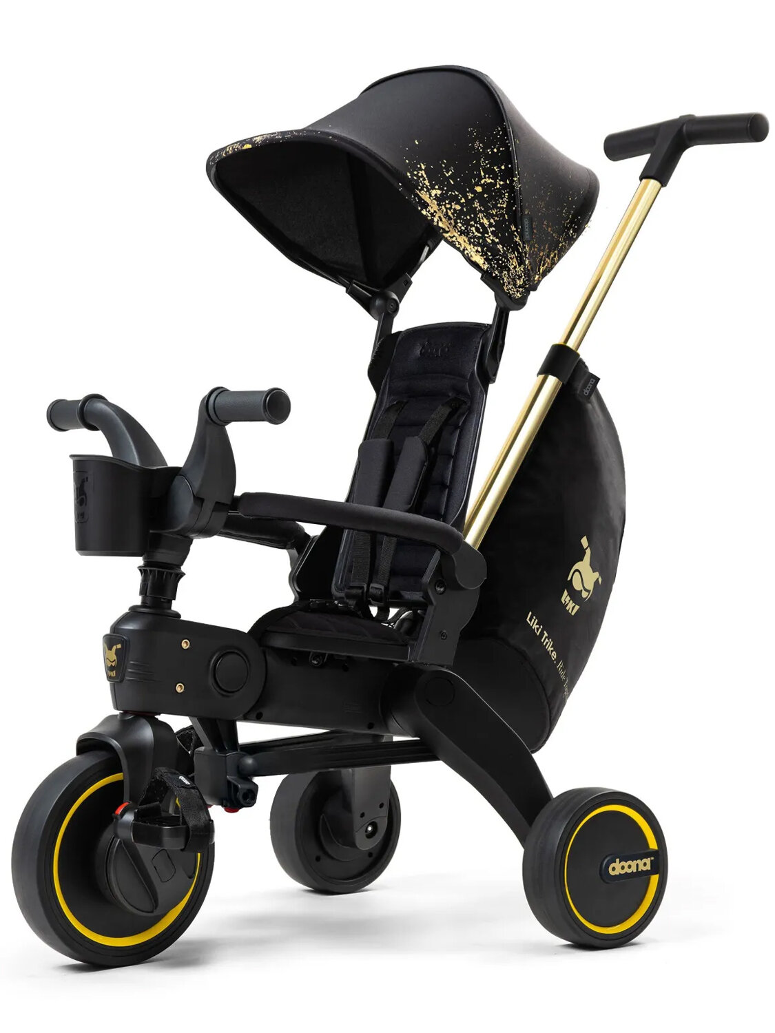 Велосипед - коляска 3-х колесный складной Doona Liki Trike S5 Limited Edition Gold