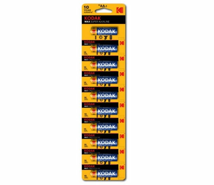 Батарейка AA LR6 (Kodak) (10шт.) MAX SUPER