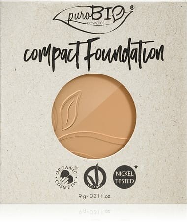 Тональный крем PuroBIO Cosmetics Compact Foundation, оттенок 03, 9 г