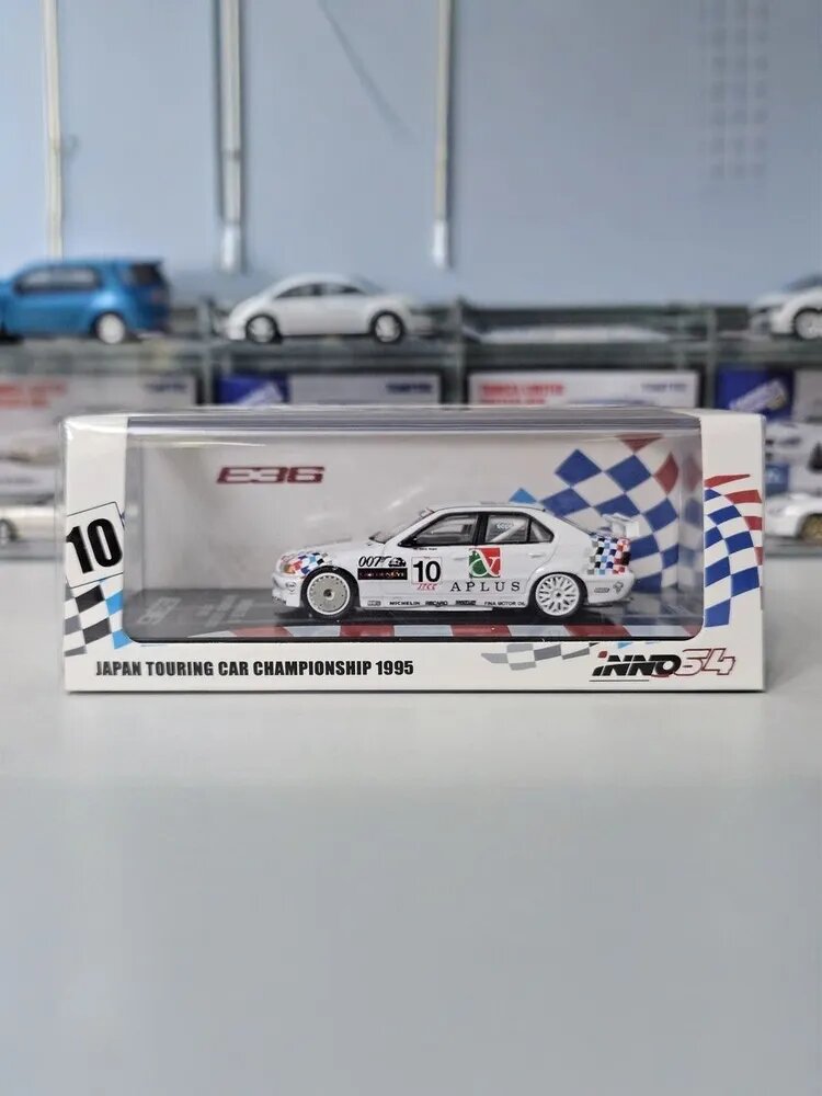 Машинка INNO 1/64 BMW E36 318I M3 JAPAN TOURING CAR CHAMPIONSHIP 1995 Die-cast Alloy Car Model Collection Gift