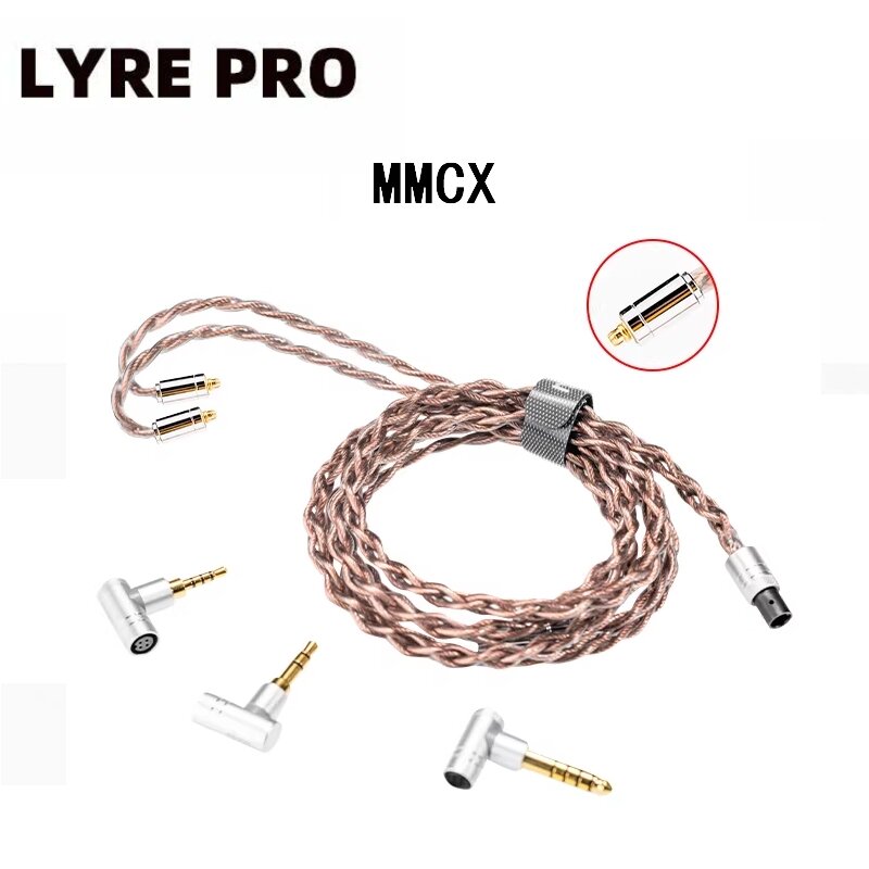 DUNU LYRE PRO High clean Guhe однокристаллический медный кабель MMCX/0.78mm коннектор захвата