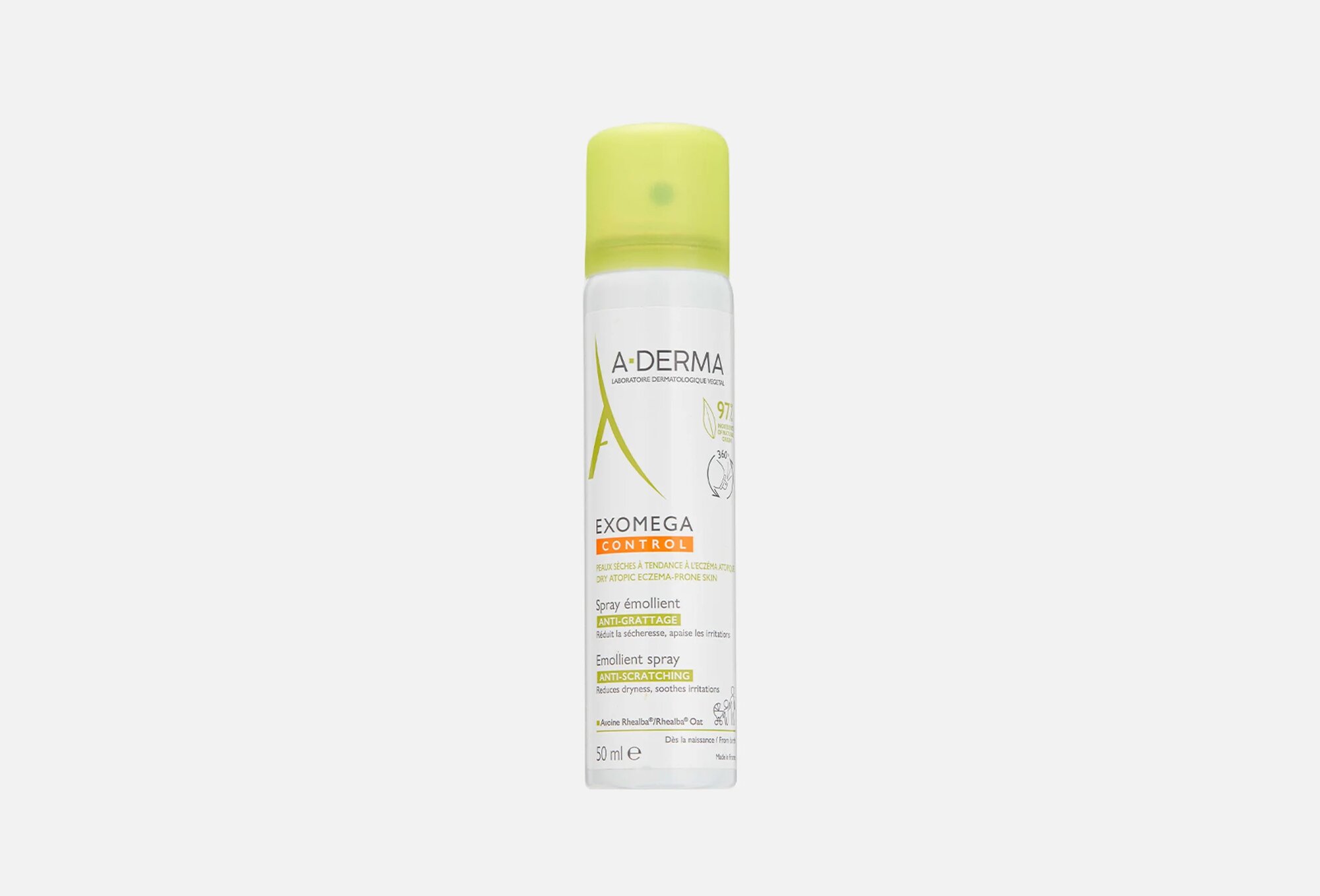 A-Derma EXOMEGA CONTROL Смягчающий спрей-эмолент 50 мл