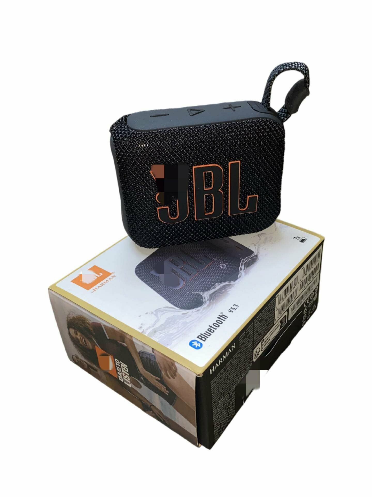 Трансграничный динамик GO4, Bluetooth-динамик Gold Brick 4-го поколения, портативный уличный водонепроницаемый мини-сабвуфер, компактный динамик.