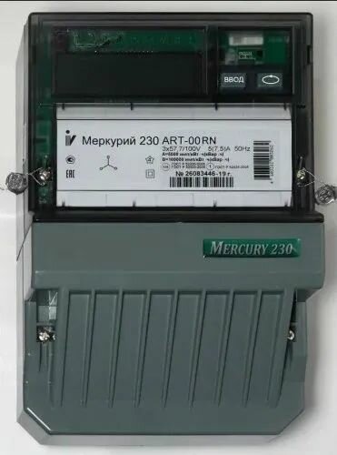 Счетчик электрической энергии Меркурий 230 ART-00 PQRSIDN 3х57,7/100В