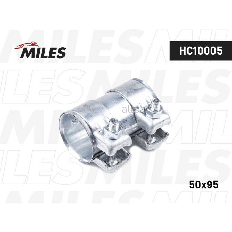MILES HC10005 Соединитель труб глушителя D=50 L=95