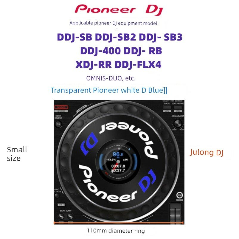 Контроллер Pioneer DDJ400 SB3 SZ XDJRX CDJ2000NXS2, защитная наклейка для проигрывателя дисков, проигрывателя