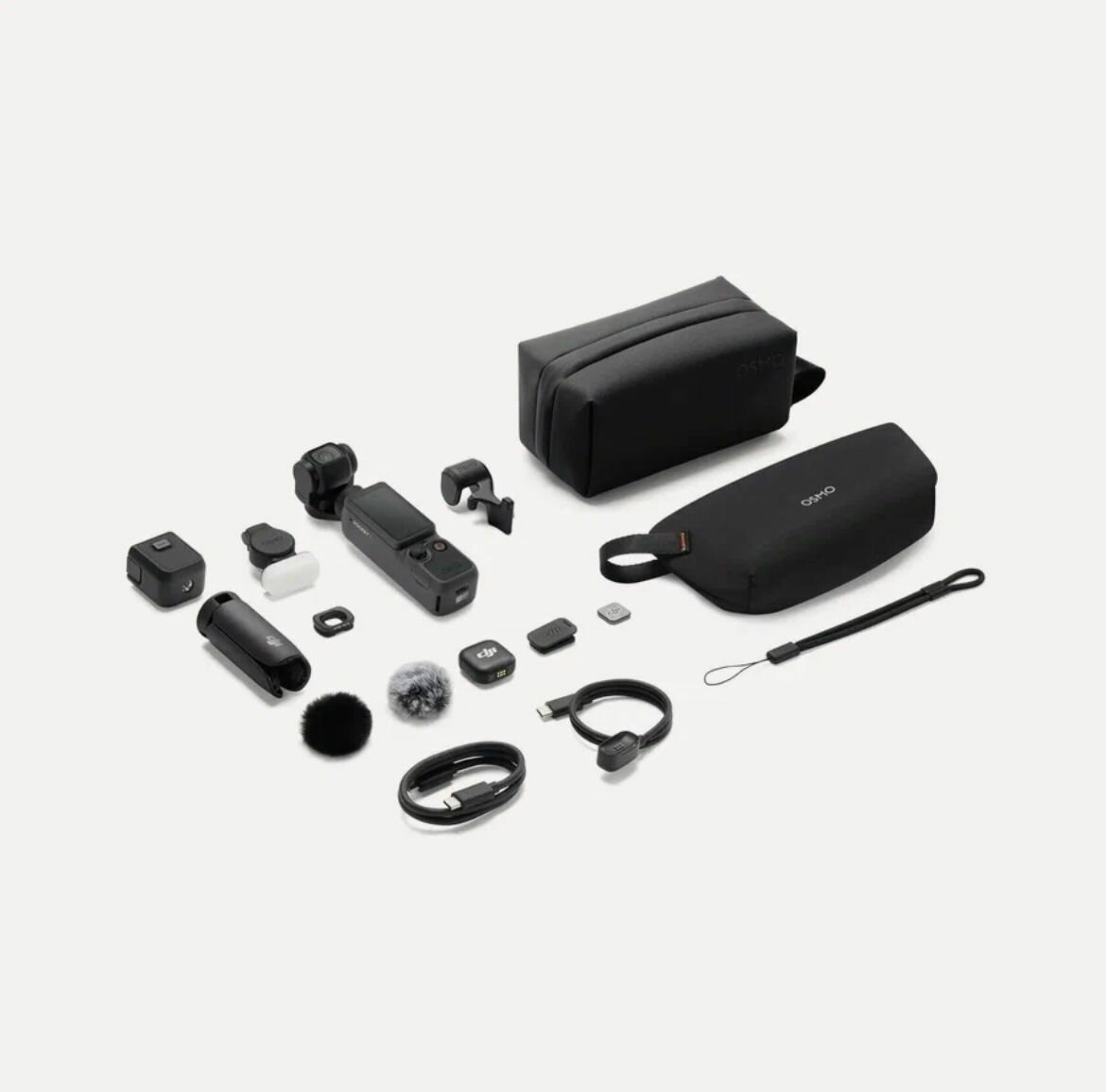 Экшн-камера DJI Osmo Pocket 4 Creator Combo, Встроенная память 107 ГБ 4K / 240 FPS кадров в секунду, черный