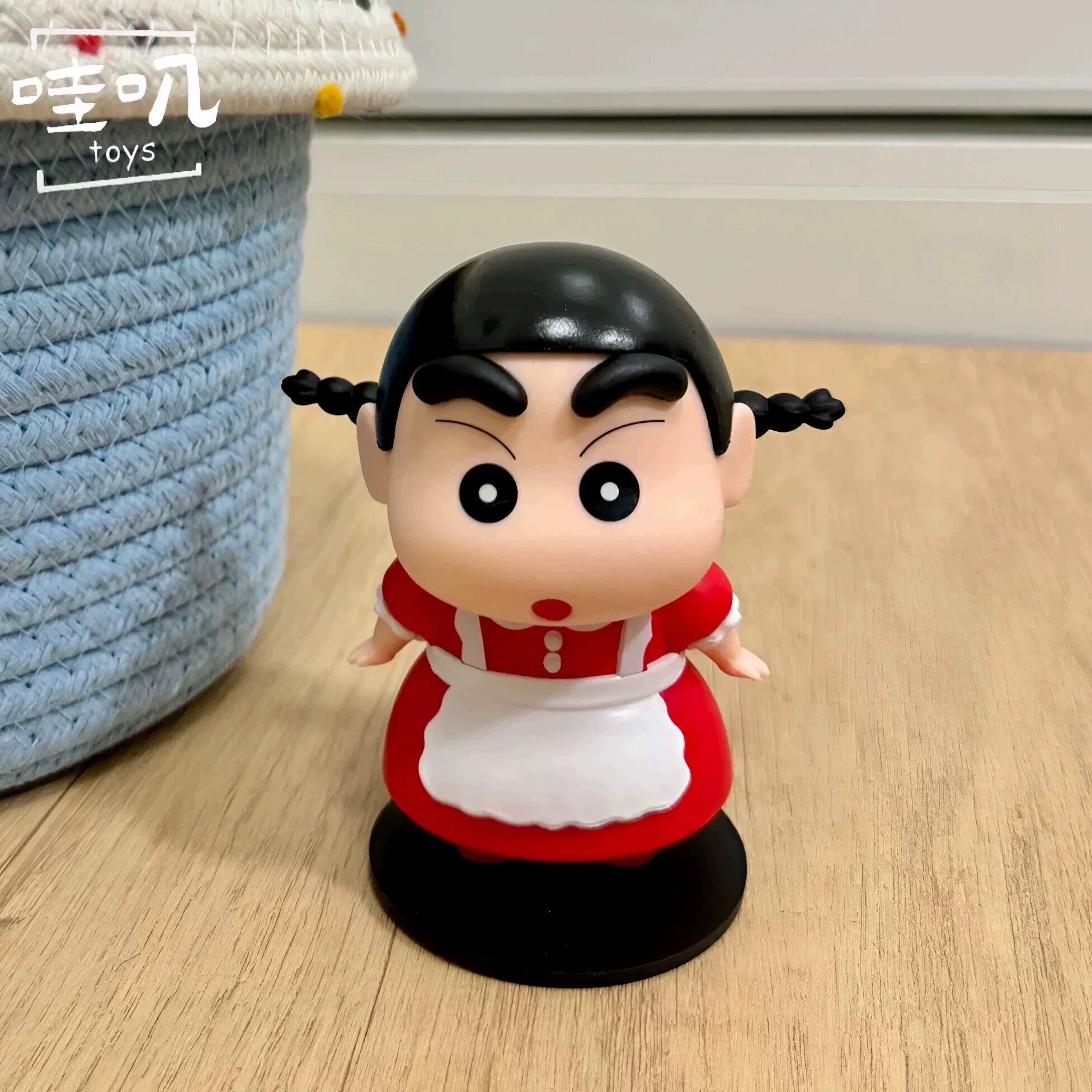 Кукла-фигурка Waji TOYS: Креативный костюм Син-чана в образе Мрачного Жнеца с косой, модная игрушка-украшение для
