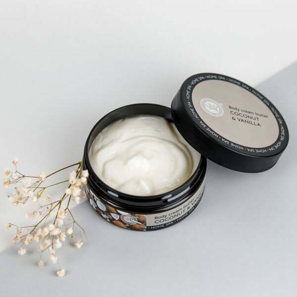 Крем-баттер для тела Кокос&Ваниль HOME SPA, 200 гр