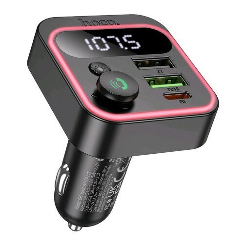 FM-трансмиттер Bluetooth в прикуриватель Hoca +1USB3.0 Quick Char