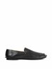 Лоферы Structured leather loafers