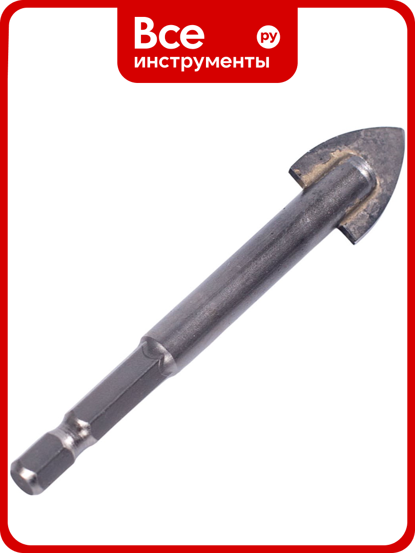 Сверло VIRA HEX 554059, для стекла и керамики, шестигранный хвостовик, 16мм