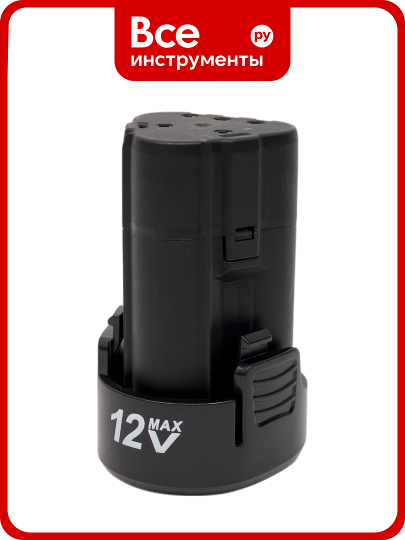 Аккумулятор DCA LB1220-1 Li‑Ion 12 В 2 Ah обойма, без потери заряда, тип для аккумуляторных электроинструментов