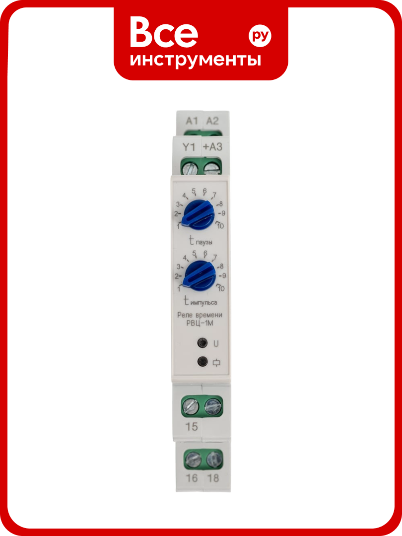 Реле времени циклическое Меандр РВЦ-1М ACDC24B/AC230B УХЛ4 A8302-16936908