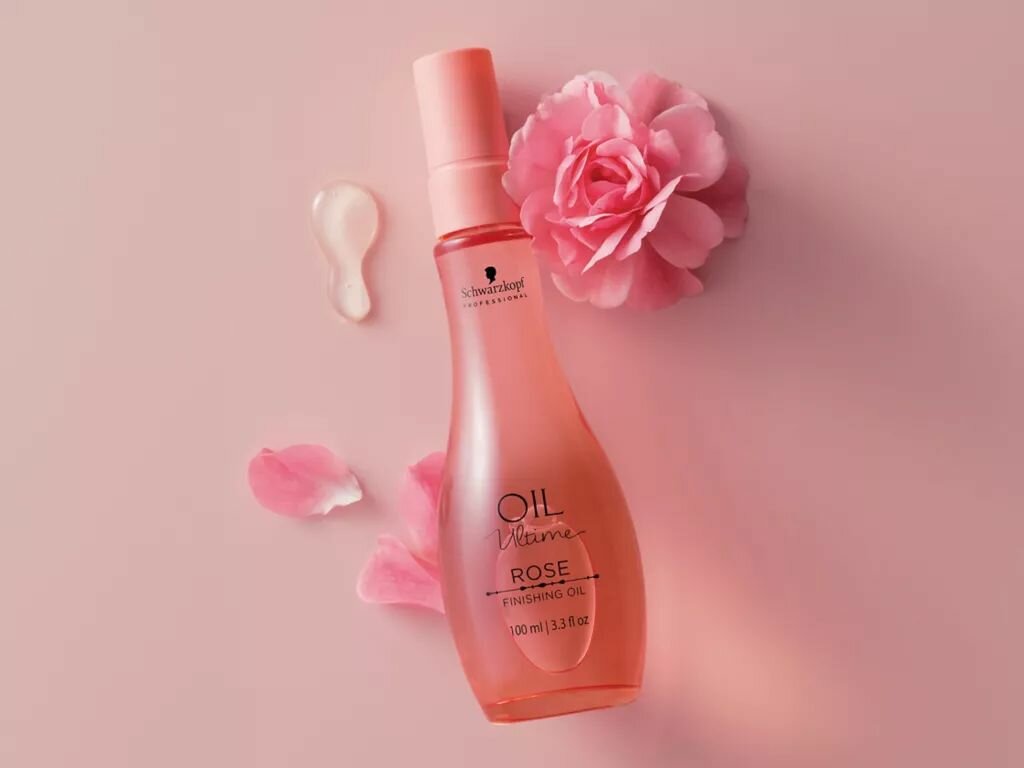 Schwarzkopf Oil Ultime Rose Finishing Масло Розы для волос 100мл