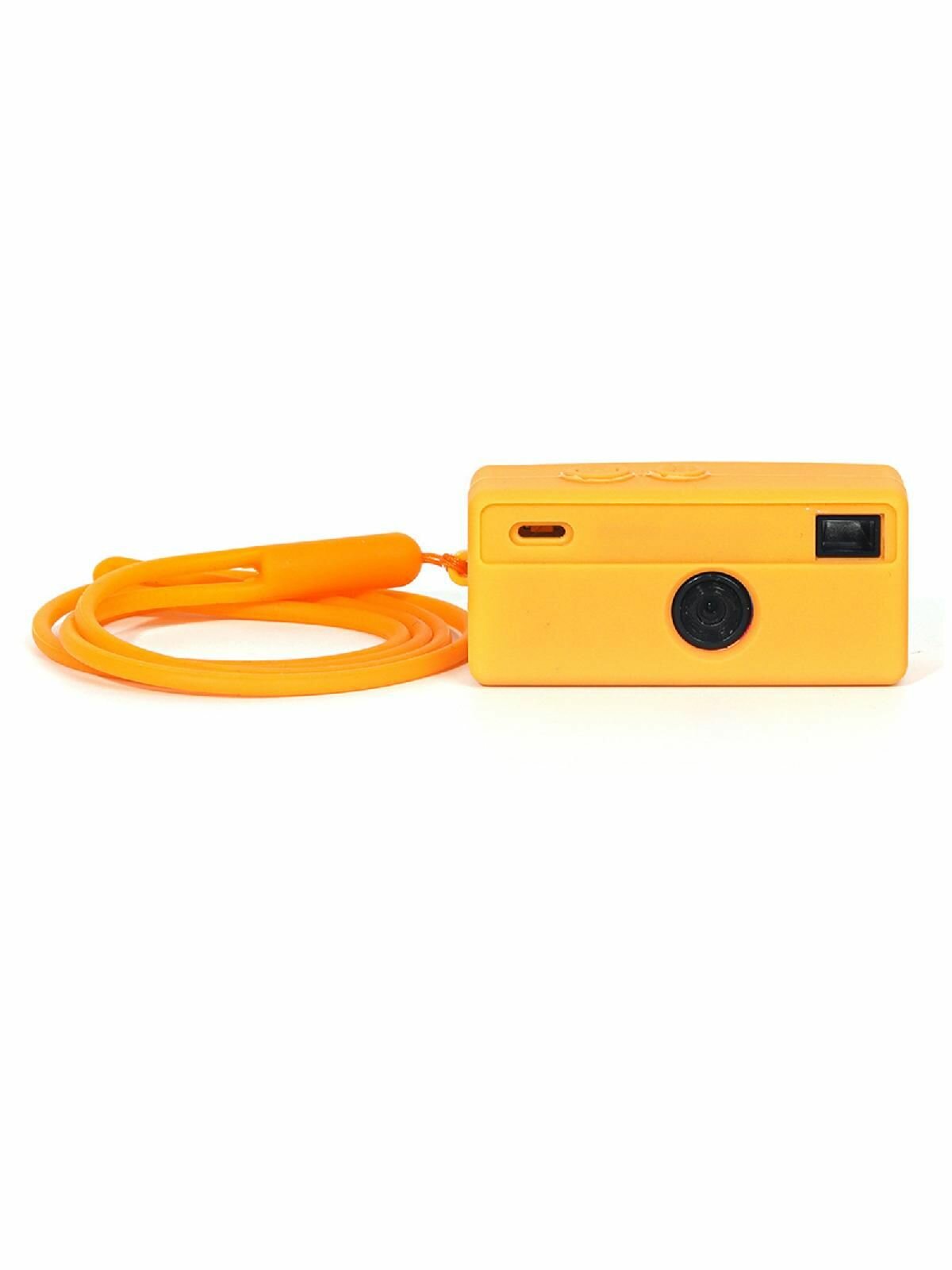 (1 шт.) Монотонный силиконовый чехол для Kodak 1987 Mini CCD желтый