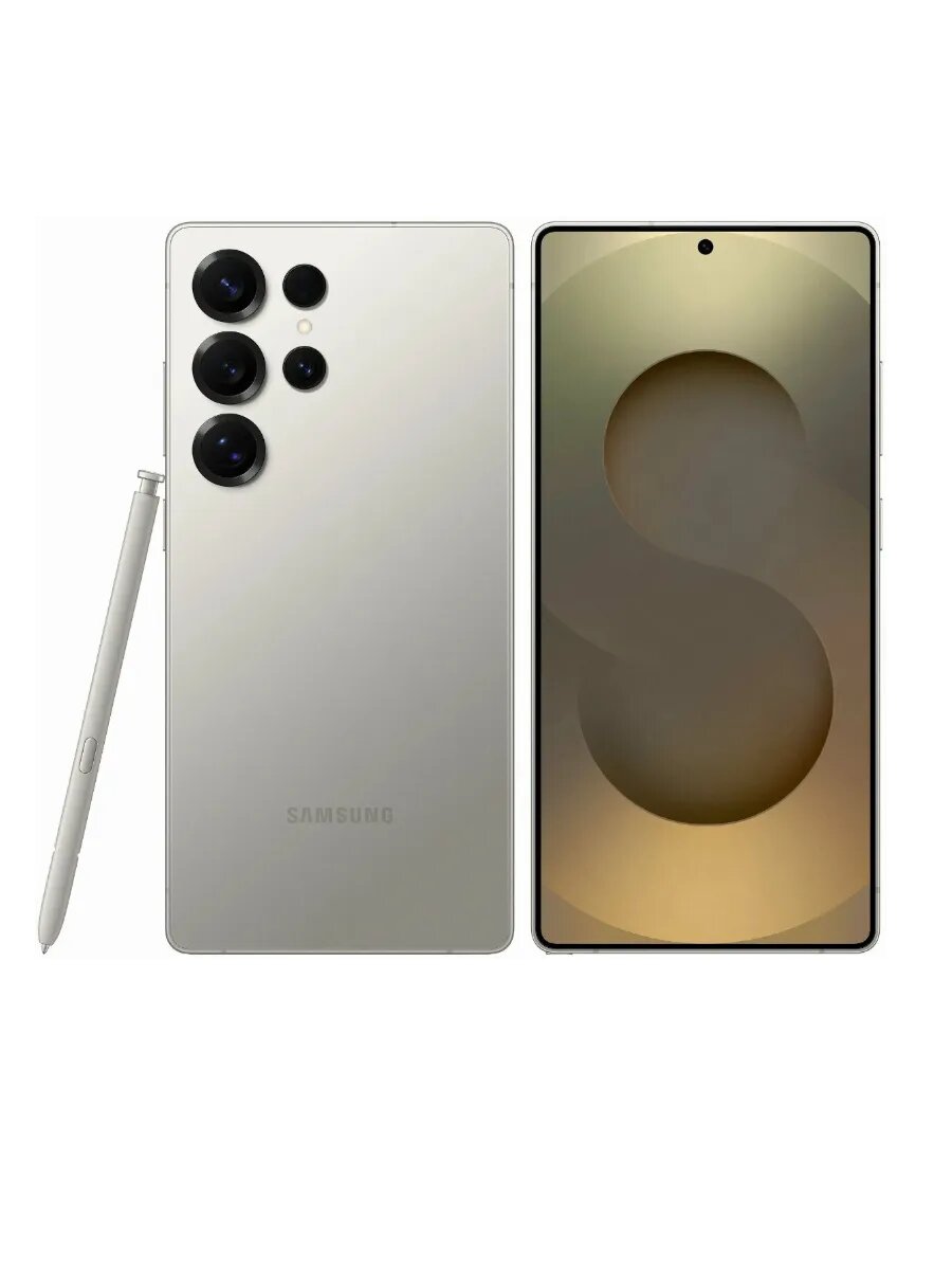 Смартфон Samsung Galaxy S25 Ultra 12/256Gb, Global, 5G, Dual nano Sim+eSim, серый титан