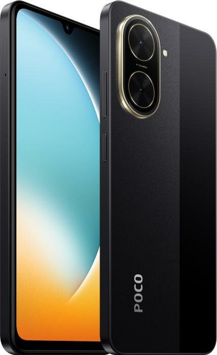 Смартфон Xiaomi Poco C71 4/128 ГБ Black, оригинал, гарантия 1 год
