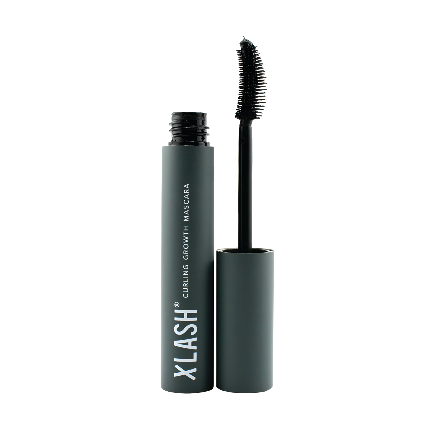 XLASH COSMETICS CURLING GROWTH MASCARA Подкручивающая термотушь с сывороткой для роста ресниц