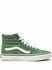 Кроссовки VANS SK8-Hi, размер 11,5 US, зеленый,