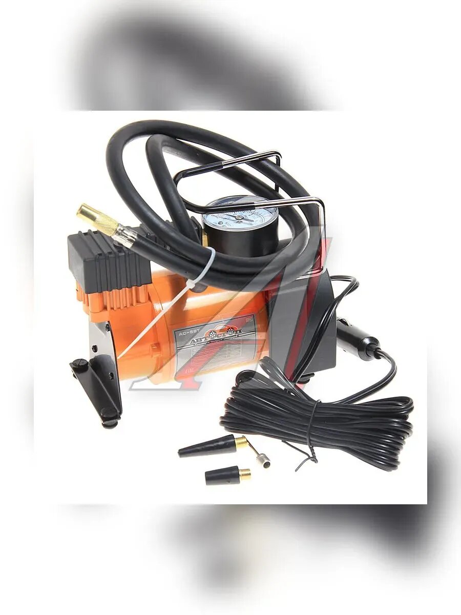 Компрессор 12V 10 атм автостоп 35 л/мин