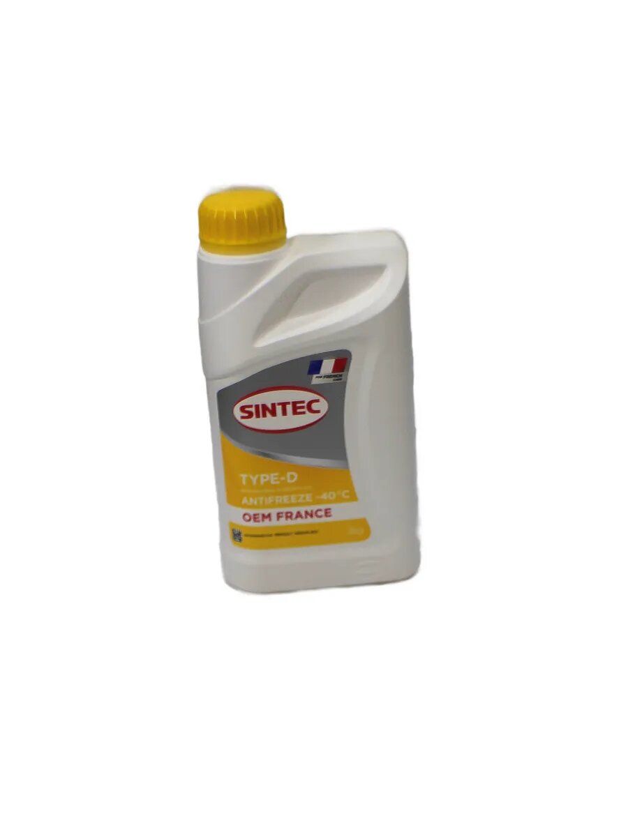 Антифриз Sintec GOLD желтый G12+ 1 кг