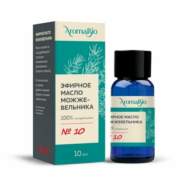 Масло эфирное можжевельник AromaBio/АромаБио 10мл