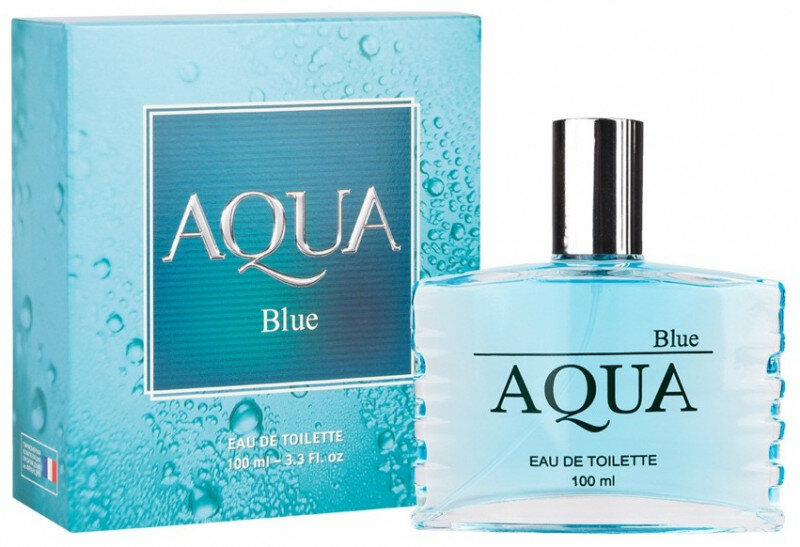 Туалетная вода Today Parfum "Aqua Blue", мужская, древесные/фруктовые/цитрусовые ноты, 100мл