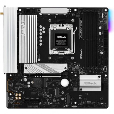 Материнская плата Asrock B850M PRO RS WIFI Socket AM5 AMD
