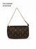 Сумка Louis Vuitton Pochette Mini, коричневый