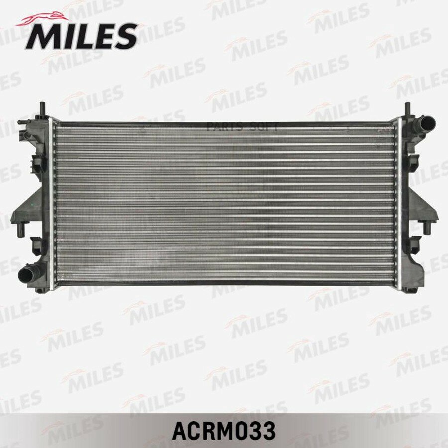 Радиатор CITROEN JUMPER / PEUGEOT BOXER 2.2HDi +A/C 06- от официального дистрибьютора, MILES, артикул ACRM033