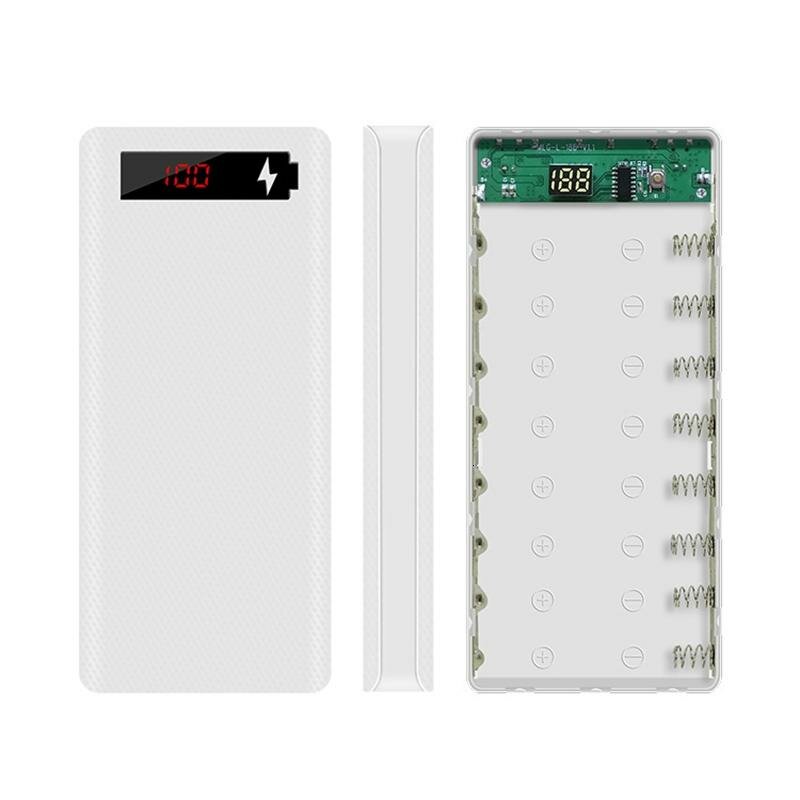 LCD-дисплей L8 для DIY-внешнего аккумулятора, Белый