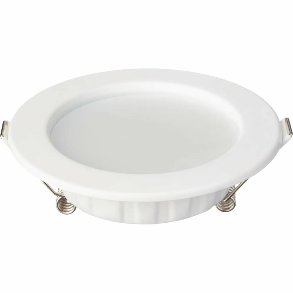 Светильник светодиодный встр кругл RLP-VC 6Вт 230В 4000К бел IP40 IN HOME, 2183565