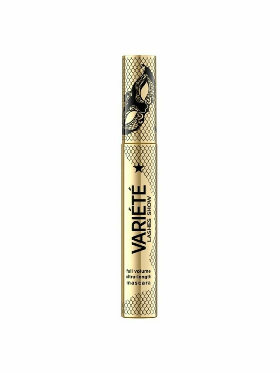 Тушь для ресниц Eveline Cosmetics, VARIETE LASHES SHOW, объемная, черная, 10 мл