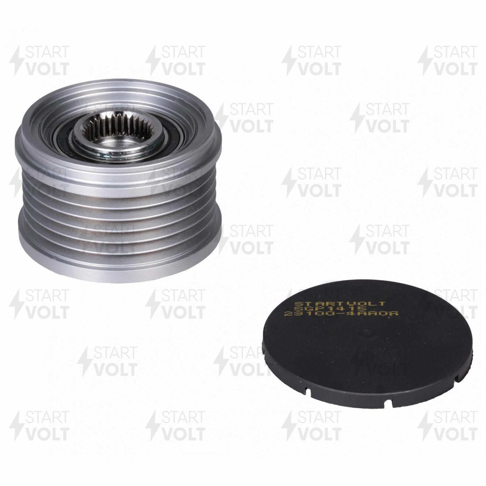 Шкив с обгонной муфтой генер. для а м Nissan Almera III G15 12- Renault Duster 10- 1.6i STARTVOLT SGP 1415