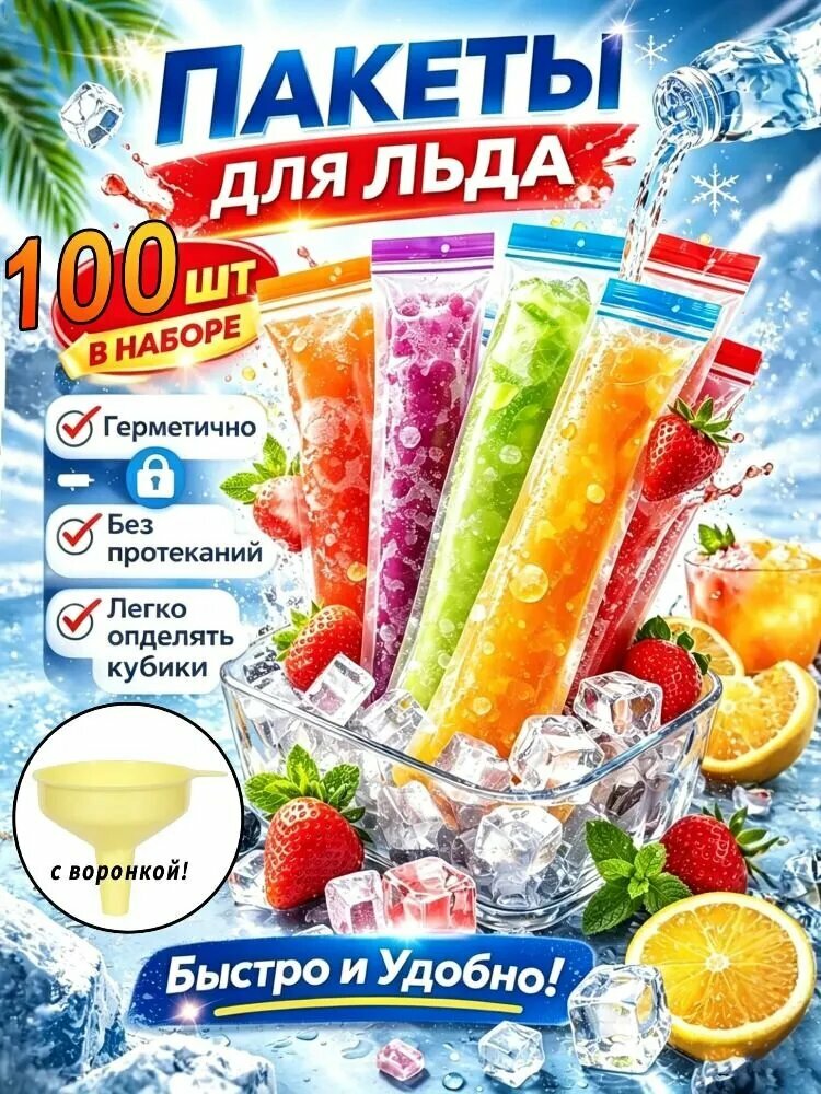 Форма для льда, 100 шт