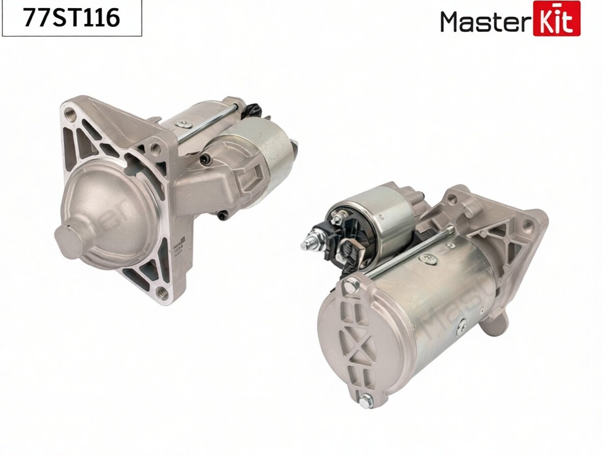 Стартер RENAULT, NISSAN 2.0,2.3dCi 77ST116 MasterKit арт. 77ST116